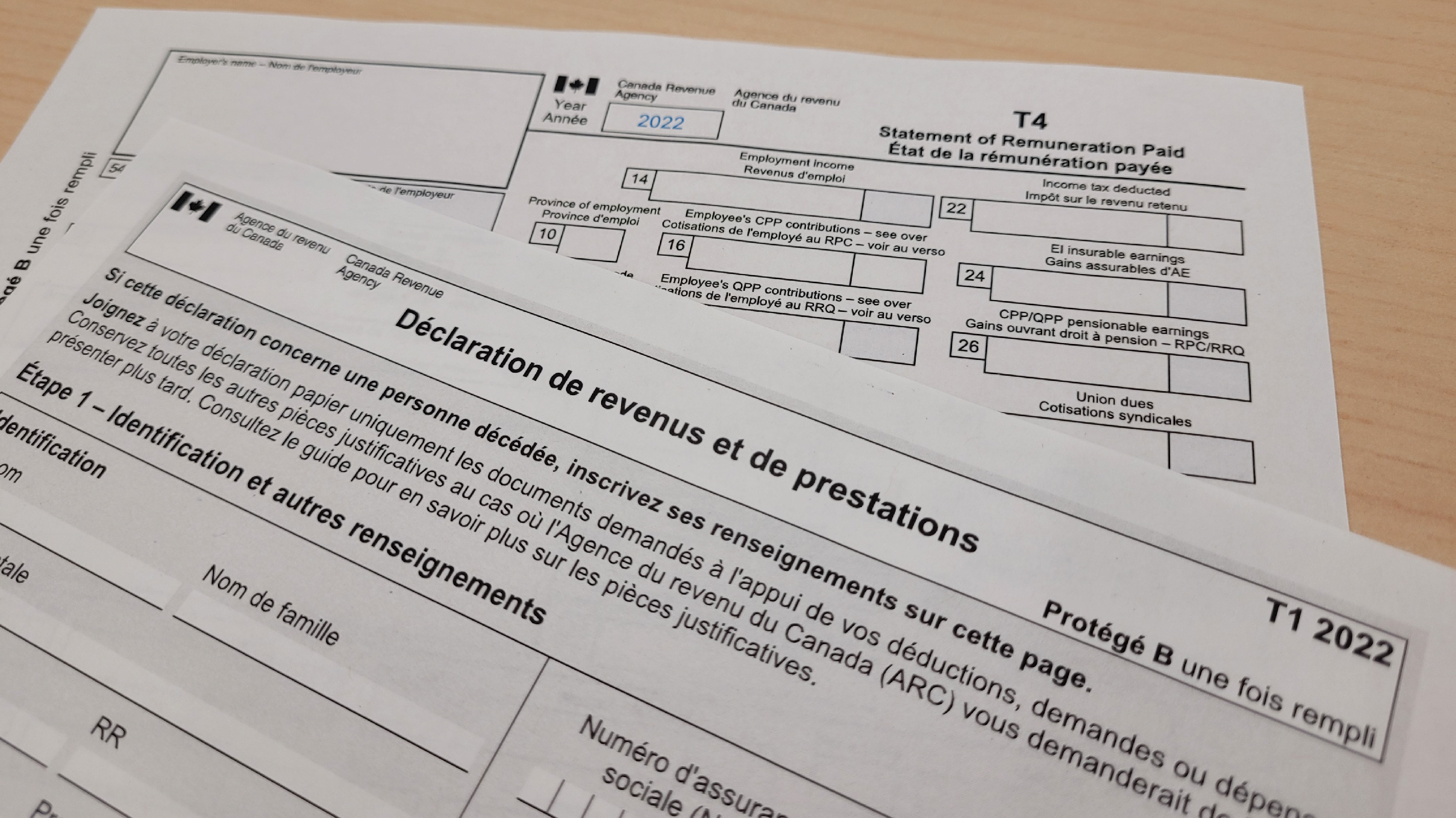 C’est la période de production des déclarations de revenus - Statistique Canada